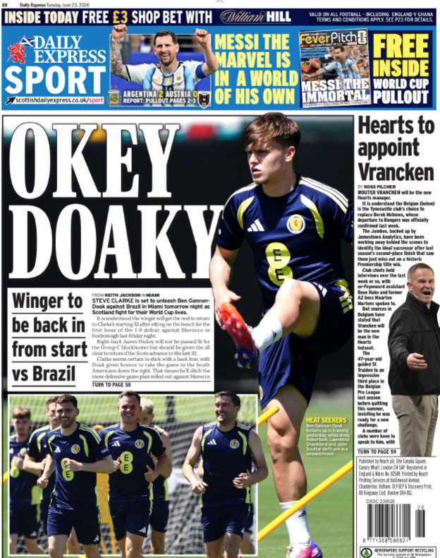 Wouter Vrancken Poised to Become Hearts Head Coach Amid Transfer Talks ...
