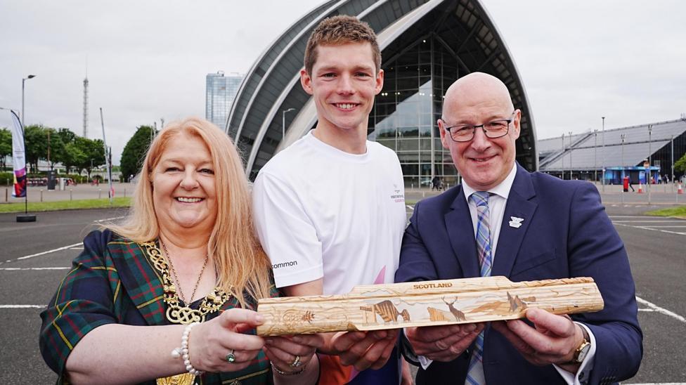 King's Baton Relay Kicks Off Scottish Leg in Glasgow Ahead of 2026 ...